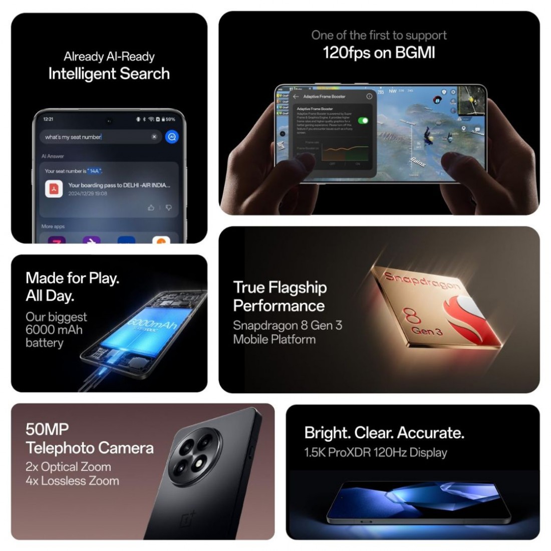 OnePlus 13R 12GB RAM, 256GB Storage, Astral Trail